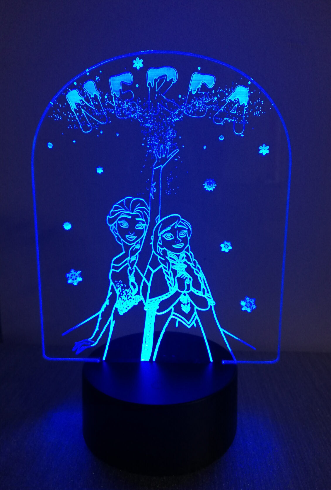 Lámpara Led Frozen - Sirania Creaciones