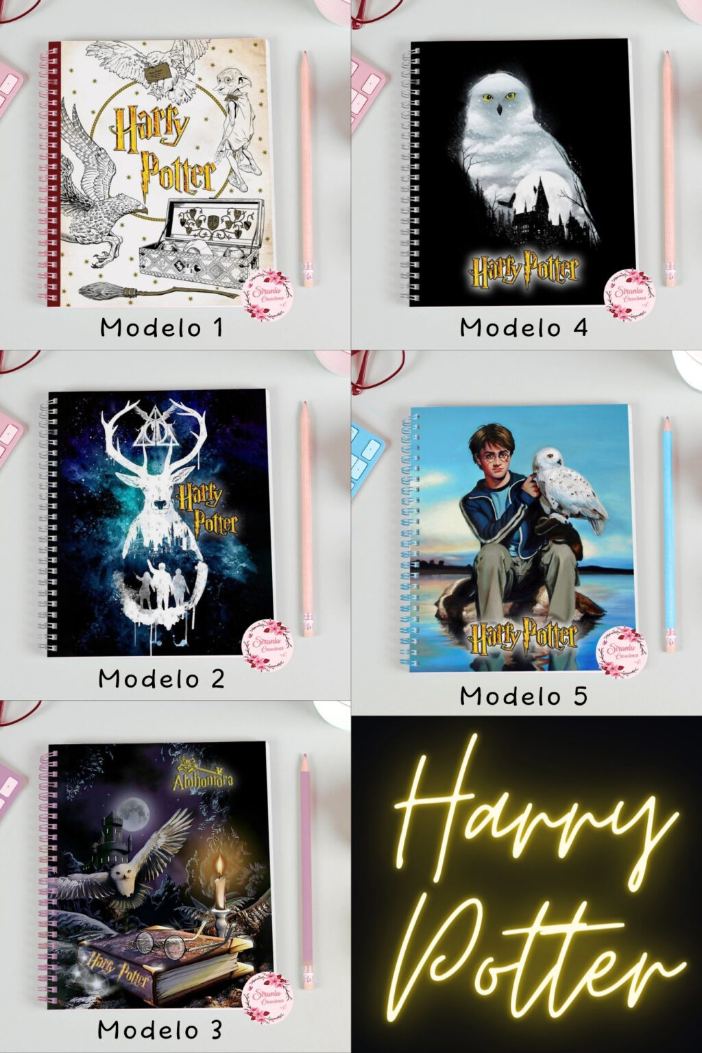 Cuaderno Harry Potter - Sirania Creaciones
