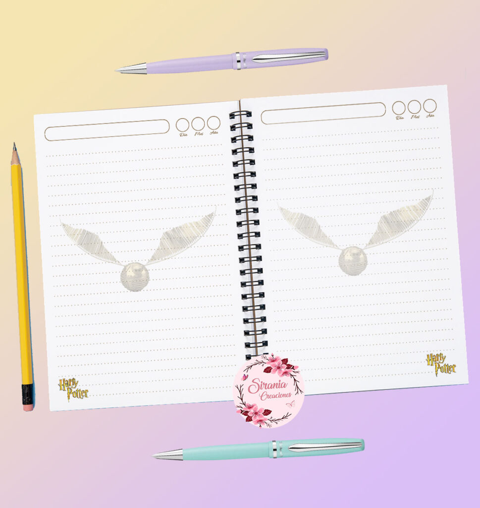 Cuaderno Harry Potter - Sirania Creaciones